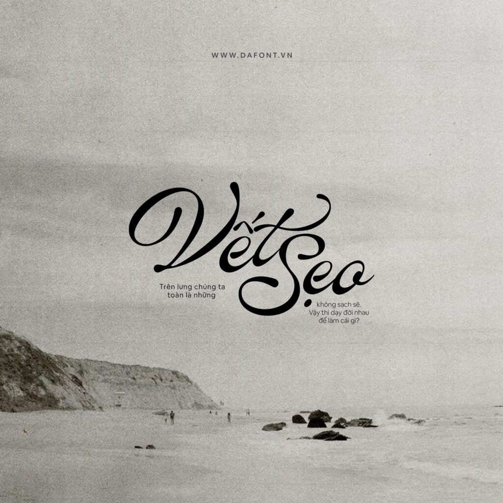 Font việt hóa DFVN ED Lavonia - Font viết tay cổ điển