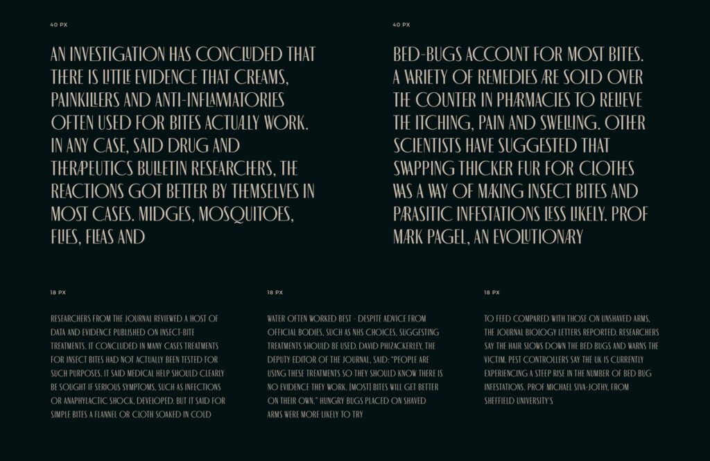 MONIQA Typeface Free Download (162 font)