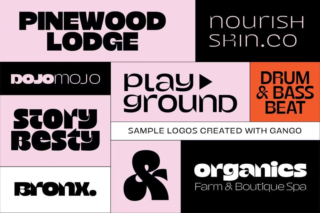 Gango Font Family Free Download