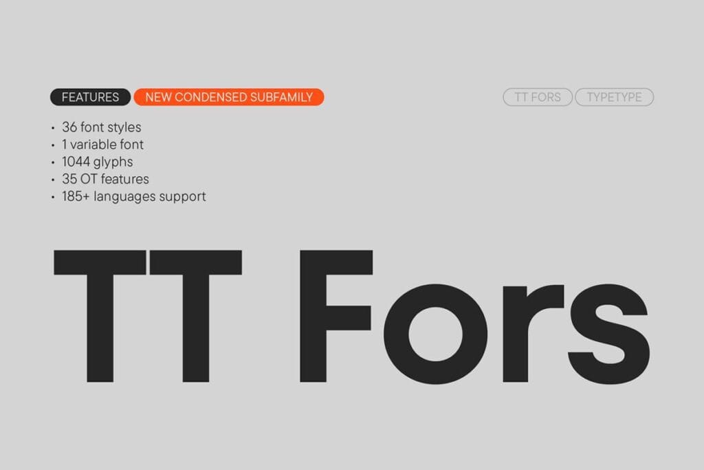 TT Commons Pro Font Family